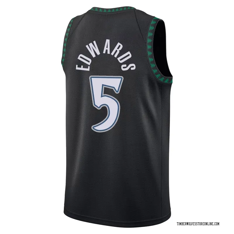 Minnesota Timberwolves Swingman Black Anthony Edwards Classic Edition ...